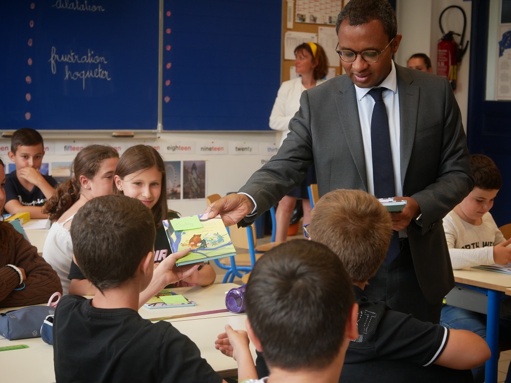 Le ministre de l'Éducation nationale en visite dans une école de l'Orne ...