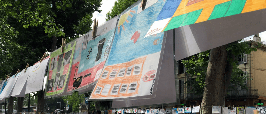 La grande lessive | Académie de Normandie