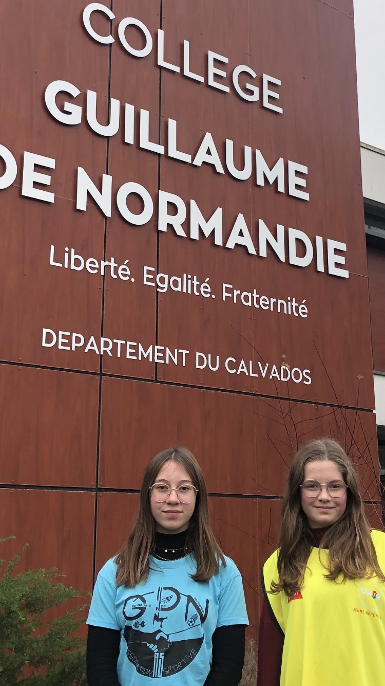 Une élève du collège Guillaume de Normandie millionième licenciée de l’UNSS ! | Académie de ...