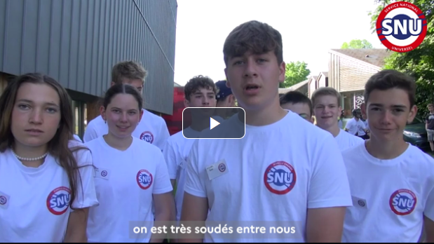 Le SNU en vidéos | Académie de Normandie