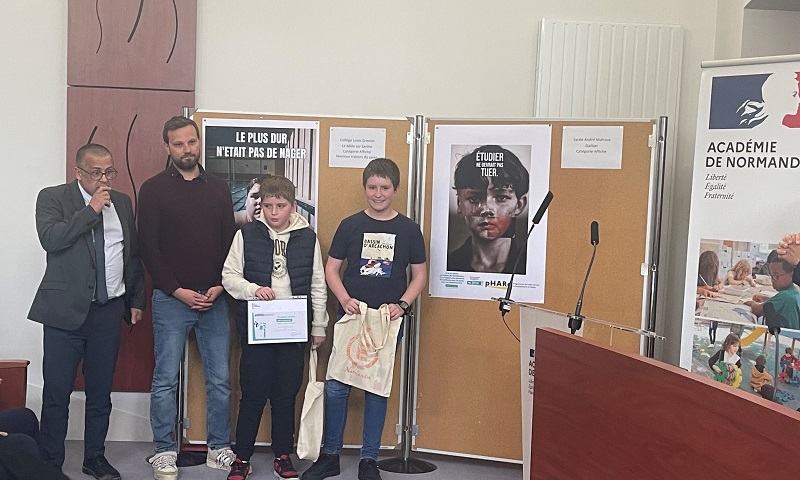 Cérémonie académique de remise du Prix Coup de Cœur « Non au harcèlement » 2024 | Académie de ...