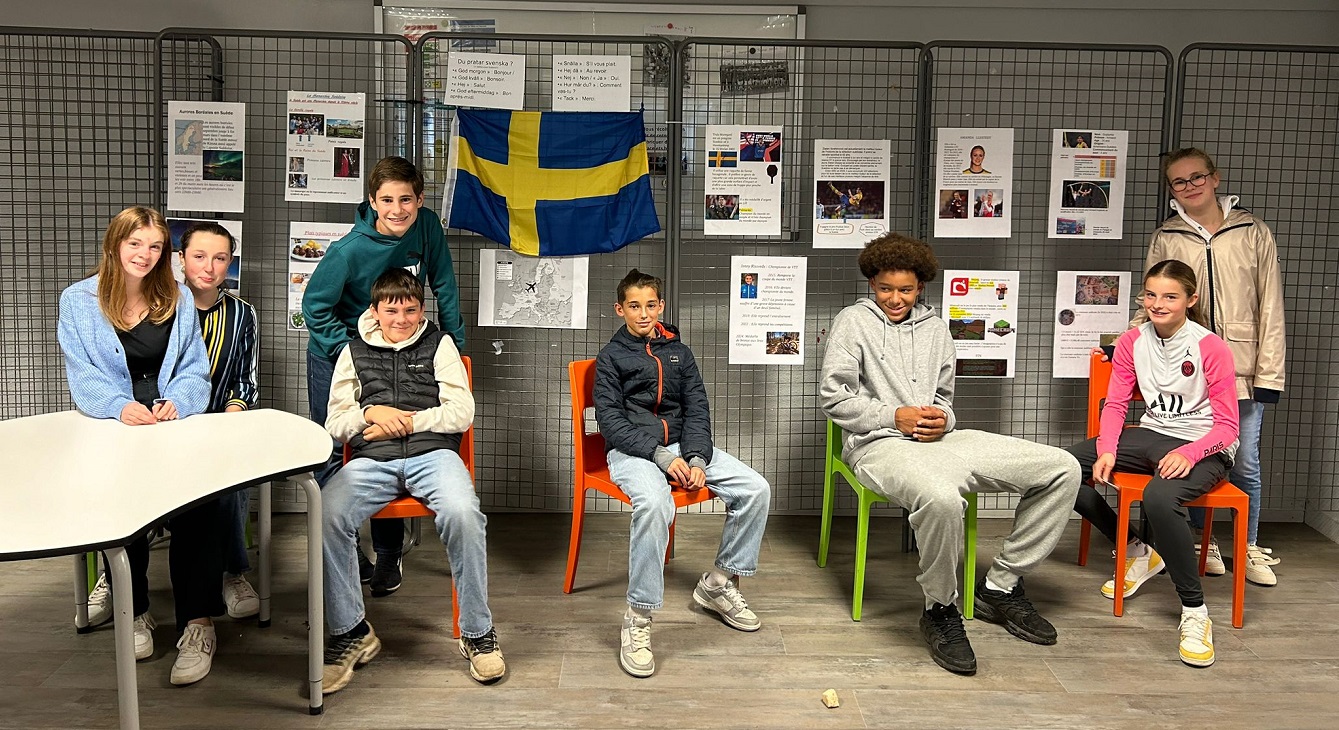 Le collège Pierre Aguiton de Brécey (50) célèbre les Erasmus Days ...