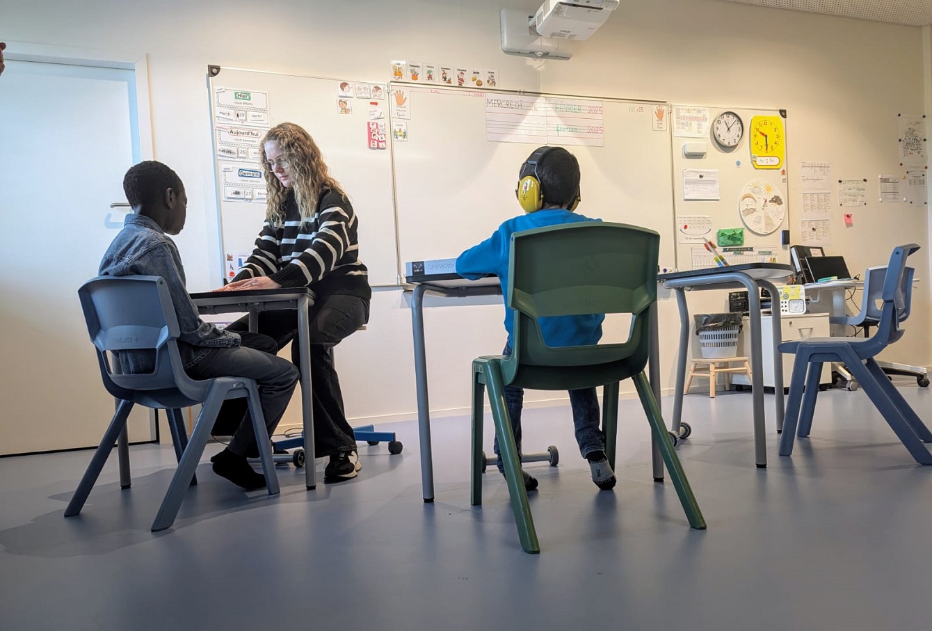 Christine Gavini, rectrice de l’Académie de Normandie, en visite au ...
